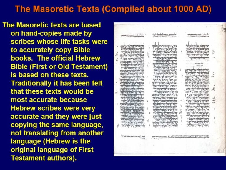 Masoretic Text – Mark and Jackie Photos